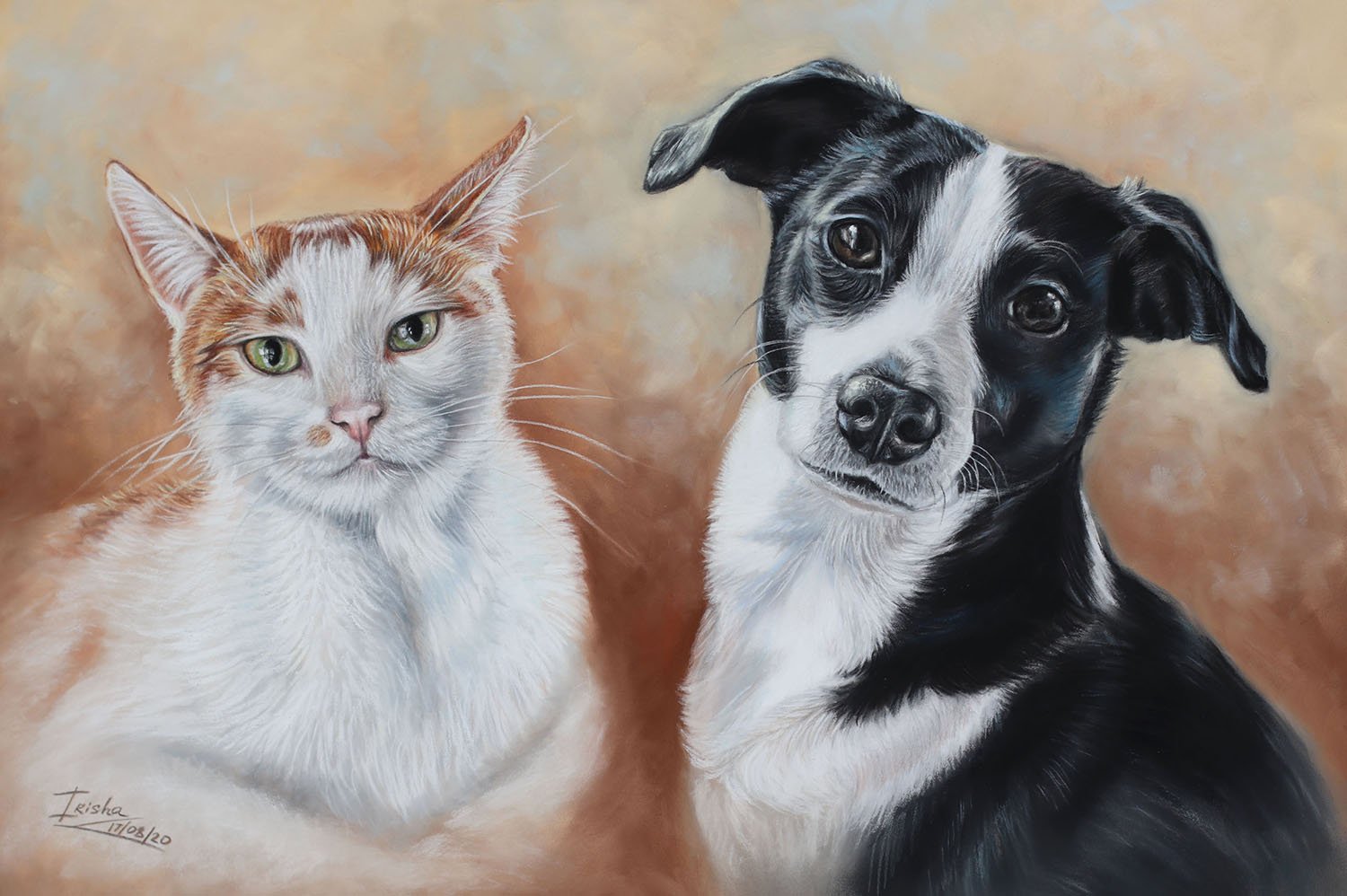 Custom Pet Portraits From Photos - Gallery. Dog Portraits UK